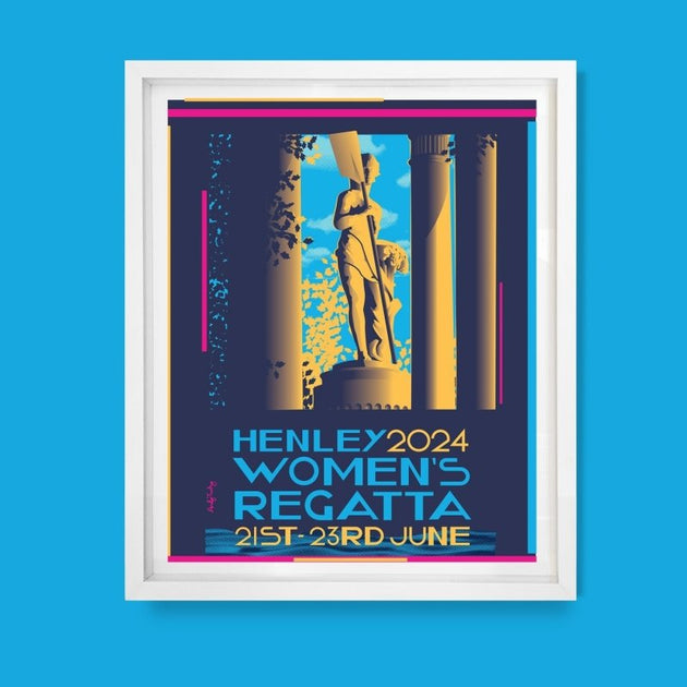 Henley Women’s Regatta Poster 2024 | Limited Edition Art Print by Andy ...